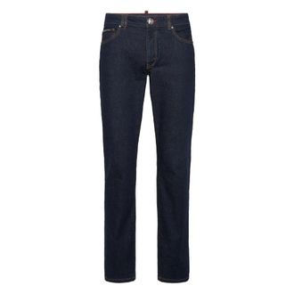 Philipp Plein Homme, Jeans, Bleu, Taille: W32 Jeans Super Coupe Droite