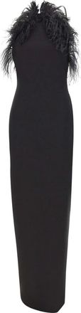 The Attico Femme, Robes, Noir, Taille: 38 FR Long Dress