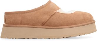 UGG Womens Slippers Bea Mary Jane Chestnut Wool Flat Shoes