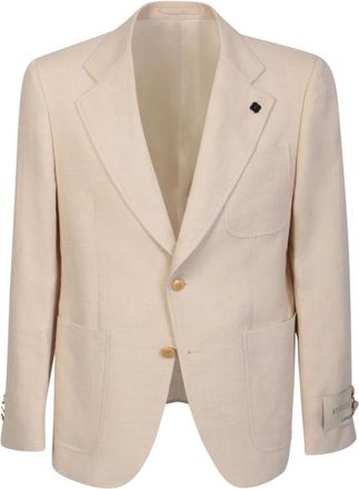 Lardini Homme, Costumes, Beige, Taille: L Blazer crois&eacute;