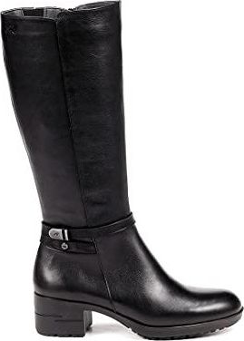 Fluchos F1374 Sugar Nobuck Negro Negro ALISS (37)