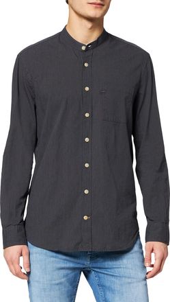 Camel Active Herren 409126/6S46 Hemd, Dark Brown, M