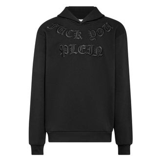 Philipp Plein Hooded Sweatshirt Gothic - - Sweatshirts & Hoodies - Herren - Schwarzk - 2XL