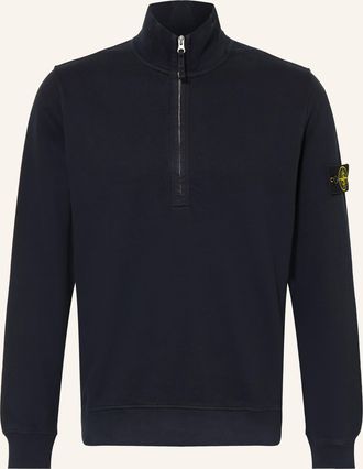 Stone Island Sweat-Troyer blau