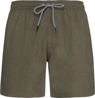 Protest Herren Davey Badehose, Camouflage Grün, 56
