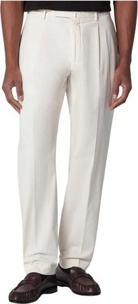 Santaniello Homme, Pantalons, Blanc, Taille: L Arechi Pantalons