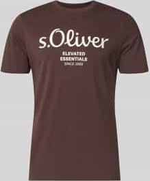 s.Oliver Red Label Regular Fit T-Shirt aus reiner Baumwolle