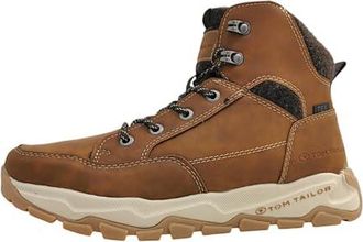 Tom Tailor Homme 4280310015 Botte Tendance, Cognac, 41 EU