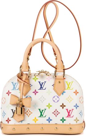 Louis Vuitton Crossbody Bags - Ltd. Ed. LV x Takashi Murakami Alma BB BB - Gr. unisize - in Wei&szlig; - f&uuml;r Damen