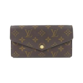 Louis Vuitton Pre-owned Porte Feuille Sarah Monogram Wallet - Femme - Pre-owned - Brun - Taille: ONE Size