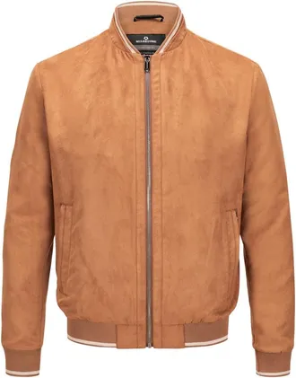 Milestone Leichter Blouson MSMichigan in Velours-Optik aus Mikrofaser in