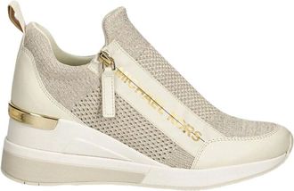 Michael Kors Femme, Chaussures, Beige, Taille: 41 EU Willis Wedge Trainer