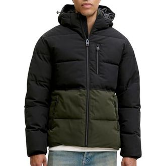 Jack & Jones Jjeowen Puffer Sn, Colophane, L Hommes