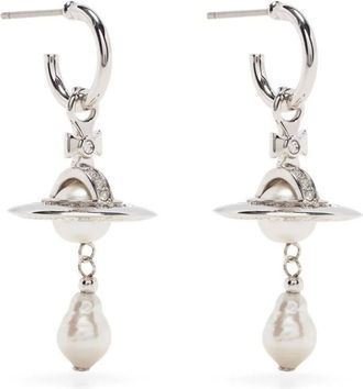 Vivienne Westwood Boucles doreilles Aleksa - Femme - Accessoires - Gris - Taille: ONE Size