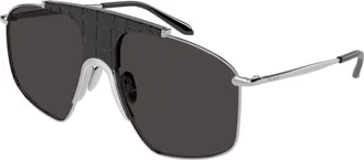 Alaia Lunettes de soleil pilote Animalier - unisex - Accessoires - Gris - Taille: 60 MM
