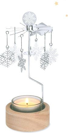 Moses Teelicht Karussell Schneeflöckchen 16850