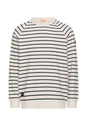 Camel Active Herren 409400-7W61 Sweatshirt, Wei&szlig;, XXL