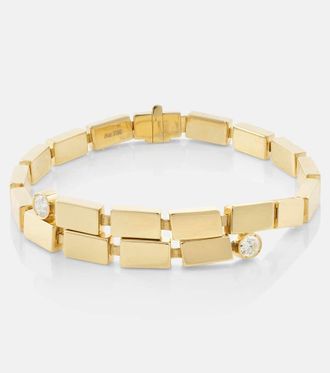 Ileana Makri Armband aus 18kt Gelbgold mit Diamanten