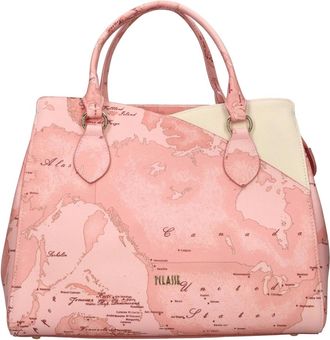Alviero Martini 1A Classe Femme, Sacs, Rose, Taille: ONE Size Geo Magnolia Handbag