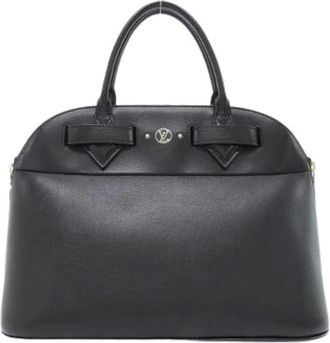 Louis Vuitton Pre-owned Alma Calf Handbag - Femme - Pre-owned - Noir - Taille: ONE Size