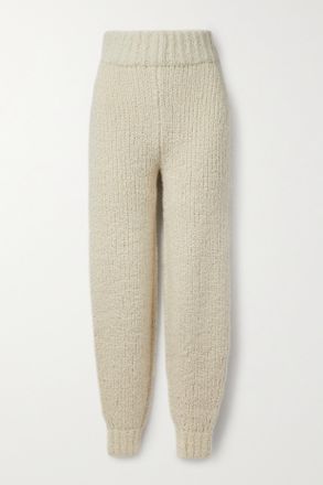 Khaite Pantalon De Survêtement En Cachemire Josephine - Ivoire