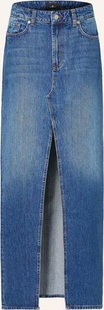 7 For All Mankind Jeansrock Darkwind blau