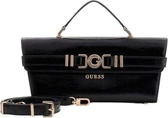 Guess sac &agrave; &eacute;paule bandouli&egrave;re sac &agrave; main Cirene Top Handle Flap Bag Black noir