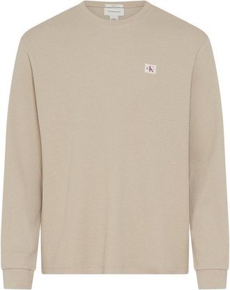 Calvin Klein Langarmshirt Mit Rundhalsausschnitt