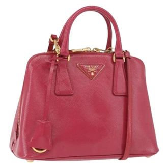 Prada Sac &agrave; main vintage Pre-owned - Femme - Pre-owned - Rose - Taille: ONE Size