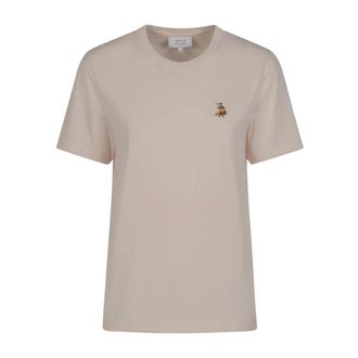 Maison Kitsun&eacute; Damen, Oberteile, Rosa, SGr&ouml;&szlig;e