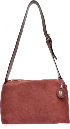 Anna Luchini Weinfarbe Rindsledertasche
