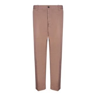 Nine In The Morning Homme, Pantalons, Brun, Taille: M Pantalon Large Marron