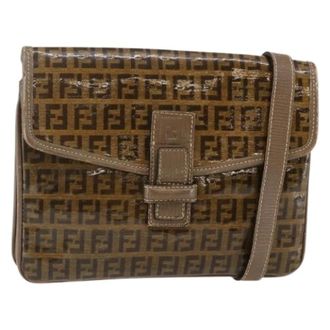 Fendi Sac &agrave; bandouli&egrave;re Pre-owned Zucchino - Femme - Pre-owned - Brun - Taille: ONE Size