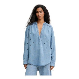 Pinko Bellicoso Bluse - - Blouses & Shirts - Damen - Blau - S