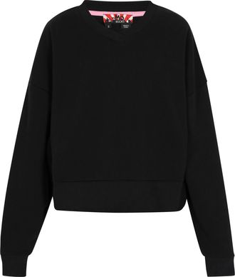 Mymo Sweatshirt Frauen Schwarz