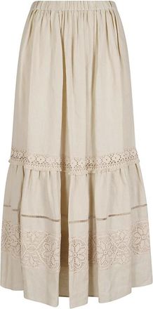 Max Mara Femme, Jupes, Beige, Taille: 34 FR Max Mara Weekend Skirts