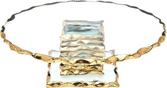 Godinger Silver Art Harper 9 Cake Plate