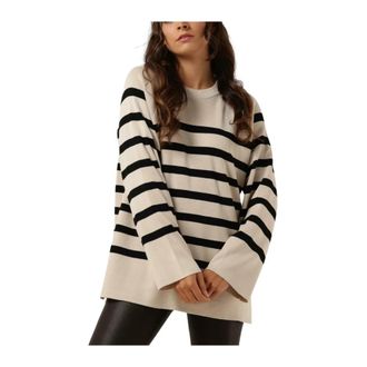 Object Beiger Stricktop f&uuml;r Damen - - Knitwear - Damen - Mehrfarbig - M