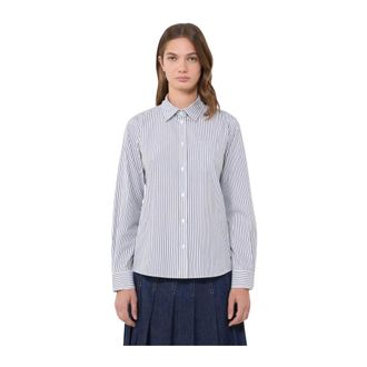Max Mara Damen, Blusen & Hemden, Blau, 2XLGr&ouml;&szlig;e