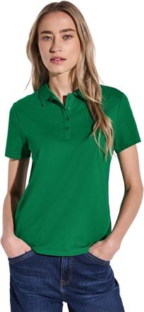 Street One Poloshirt mit Rippstruktur