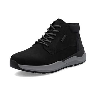 Rieker Homme 06001 Bottes &agrave; Lacets, Noir, 44 EU
