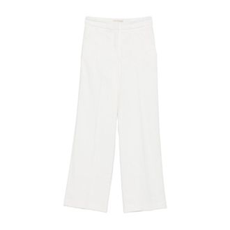 Via Masini 80 Weite Hosen - - Trousers - Damen - Wei&szlig; - 2XL
