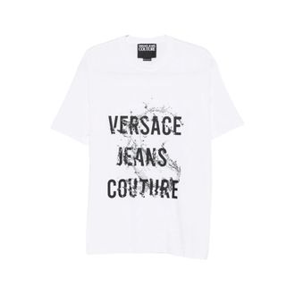 Versace Jeans Couture Herren, Oberteile, Wei&szlig;, LGr&ouml;&szlig;e