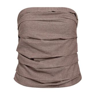 Co'Couture Damen, Oberteile, Braun, MGr&ouml;&szlig;e