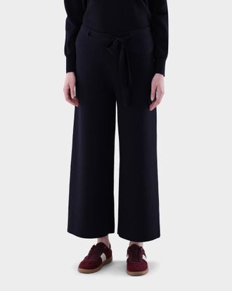 van Laack Strickhose aus ultrafeiner Merinowolle