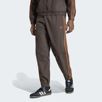 adidas Sporthose ADIDAS ORIGINALS FIREBIRD WOVEN, Herren, Gr. XXL, N-Gr, braun (aurora coffee, normal, gr.), Obermaterial: 100% Polyamid, Hosen Sporthose