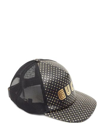 Gucci casquette à motif détoiles - Noir