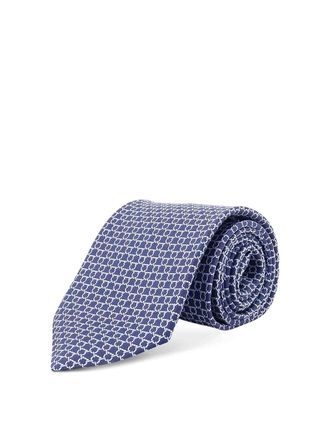 Ferragamo Krawatte - Dunkelblau