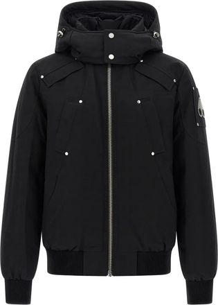 Moose Knuckles veste Ballistic à capuche - Noir