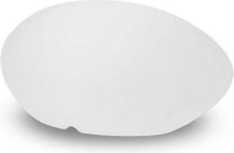 Licht-Erlebnisse LED Dekolampe au&szlig;en 40 cm lang Solar Lampe Stein Design IP65 6000 K Fernbedienung dimmbar Au&szlig;enleuchte Terrasse Gartenleuchte
